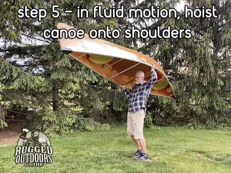 Canoe Lifting and Carrying (Photo & Video Guide) - ruggedoutdoorsguide.com